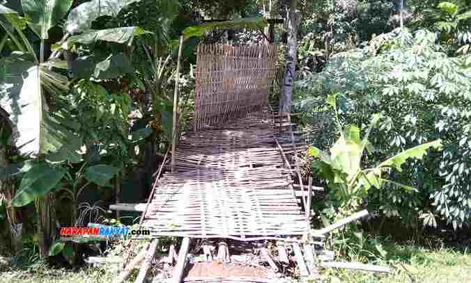 Pondasi Jembatan Ambruk, Akses Dua Desa & Kecamatan di Ciamis Lumpuh ... Pondasi Jembatan Ambruk, Akses Dua Desa & Kecamatan di Ciamis Lumpuh ...