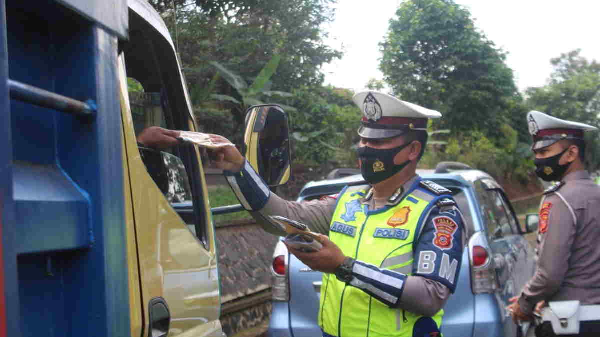 Operasi Patuh Lodaya 2020, Polres Ciamis Tindak 634 Pelanggar Lalin Operasi Patuh Lodaya 2020, Polres Ciamis Tindak 634 Pelanggar Lalin