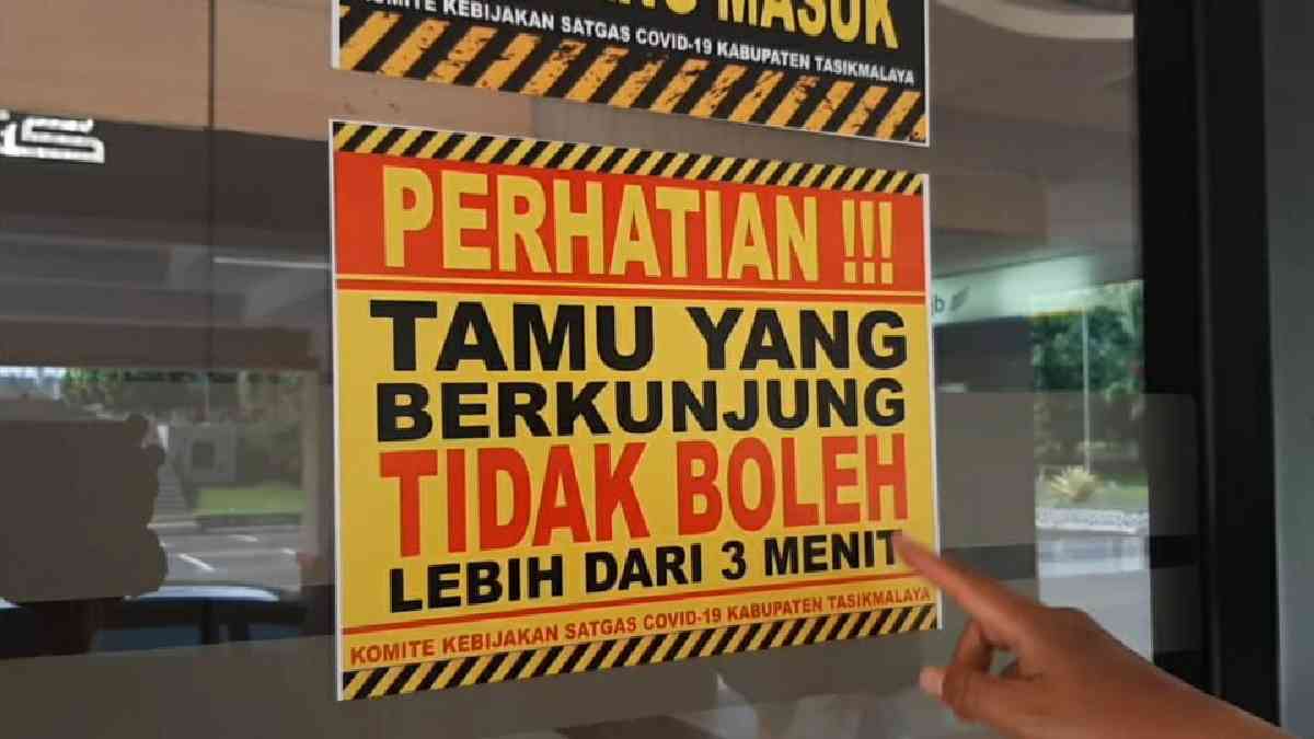 Antisipasi Varian Delta, Bupati Tasikmalaya Batasi Pelayanan 3 Menit Antisipasi Varian Delta, Bupati Tasikmalaya Batasi Pelayanan 3 Menit