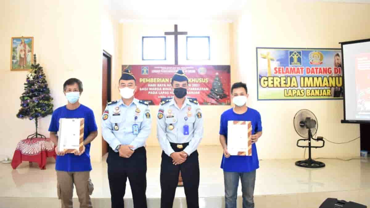 8 Warga Binaan Lapas Banjar dapat Remisi Hari Natal, Tapi Belum Bebas 8 Warga Binaan Lapas Banjar dapat Remisi Hari Natal, Tapi Belum Bebas