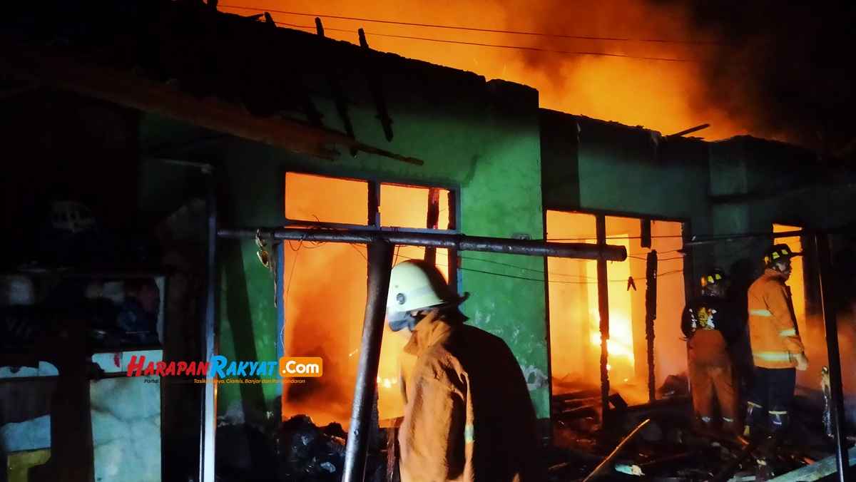 Tertidur Saat Memasak, Rumah Warga Kota Banjar Ludes Dilalap Api Tertidur Saat Memasak, Rumah Warga Kota Banjar Ludes Dilalap Api