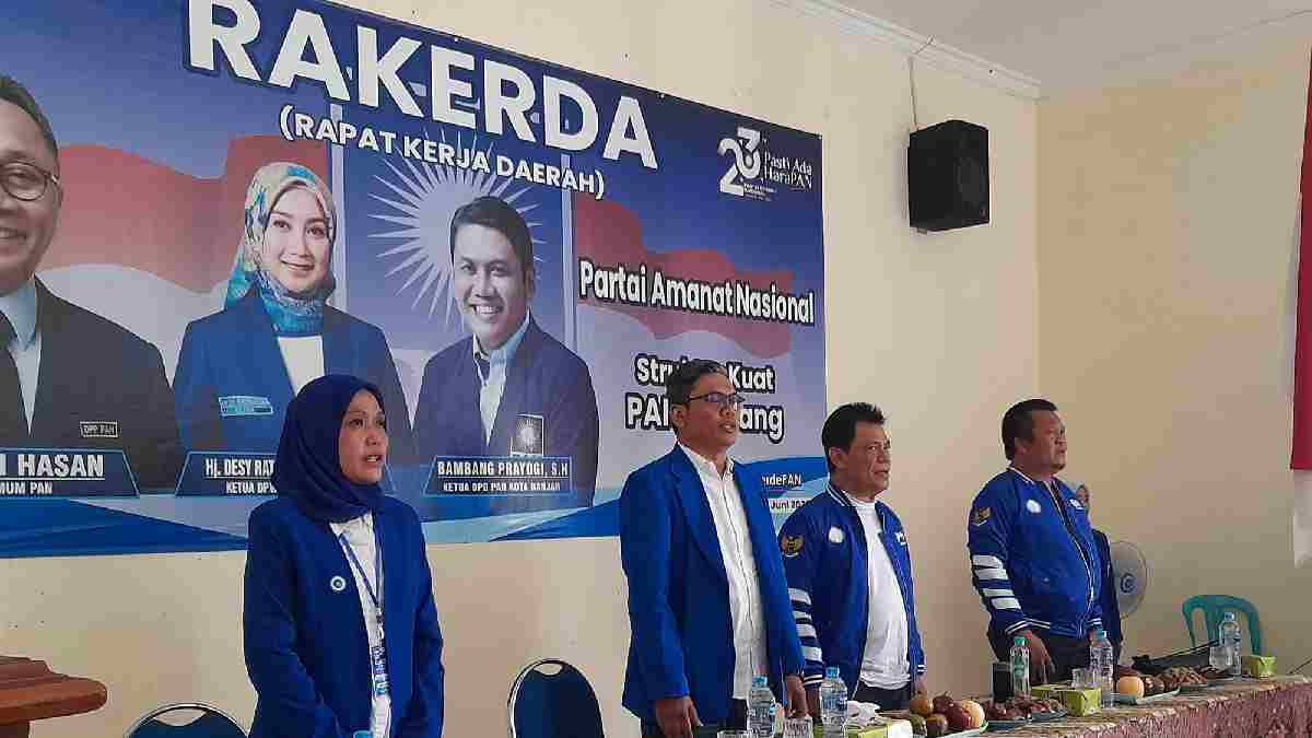 Rakerda PAN Kota Banjar Usulkan Nama Calon Presiden dan Cagub Jabar Rakerda PAN Kota Banjar Usulkan Nama Calon Presiden dan Cagub Jabar