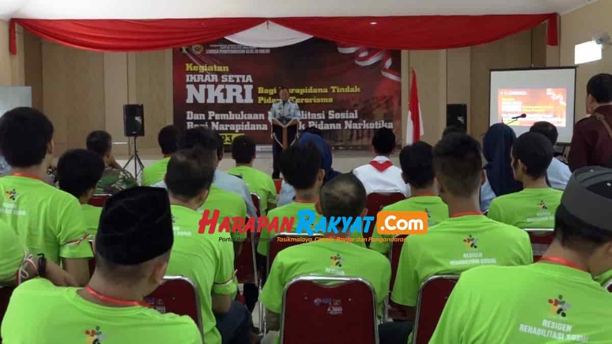 30 Warga Binaan Lembaga Pemasyarakatan Banjar Akan Jalani Rehabilitasi