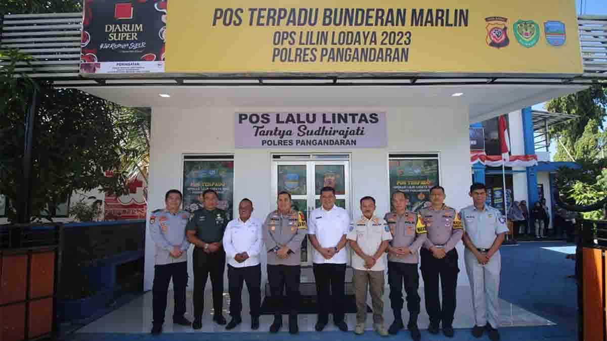 Pos Terpadu Satlantas Polres Pangandaran Siap Layani Wisatawan Pos Terpadu Satlantas Polres Pangandaran Siap Layani Wisatawan